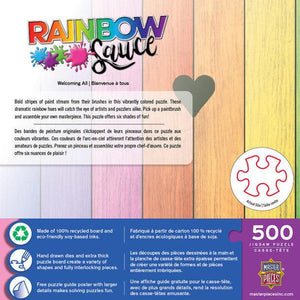 Rainbow Sauce - Welcoming All - 500pc Puzzle